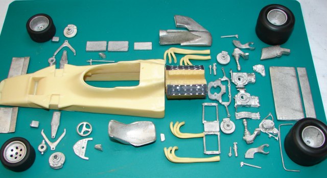 Shadow DN7 Matra V12, Jean-Pierre Jarier, Zeltweg 1975, 1/20th