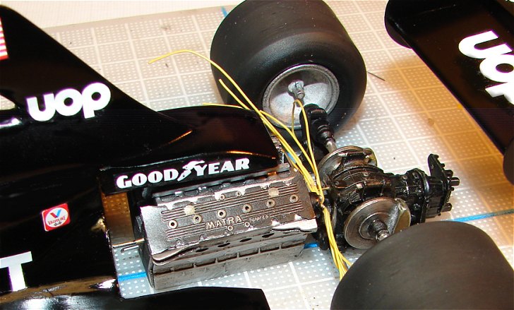 Shadow DN7 Matra V12, Jean-Pierre Jarier, Zeltweg 1975, 1/20th