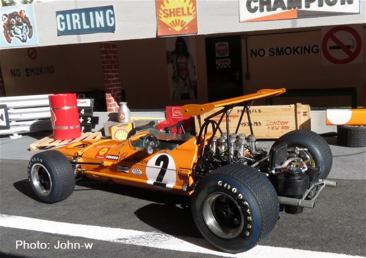 McLaren M7A 1968, Model Factory Hiro, 1/20th - Racing Collectables ...